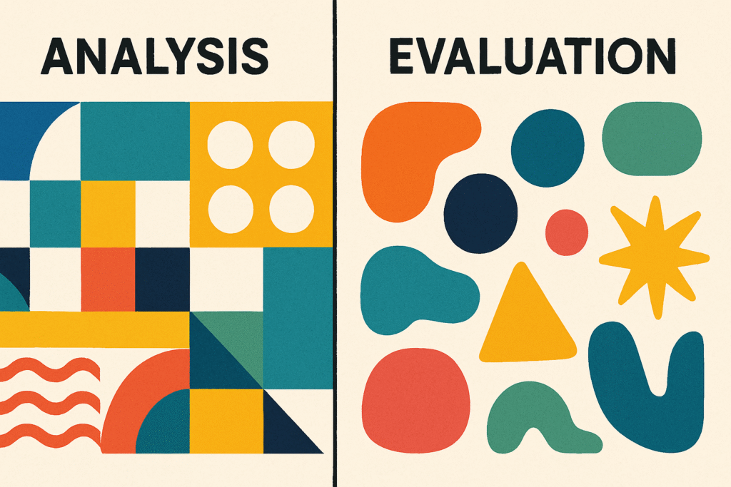 Analysis Versus Evaluation – Sepupunomics!